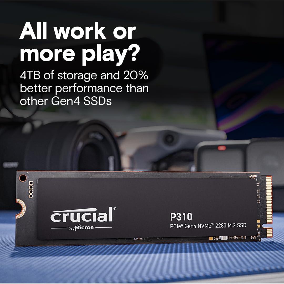 Crucial P310 4TB PCIe Gen4 – Specifications, Performance, Price History & Gallery
